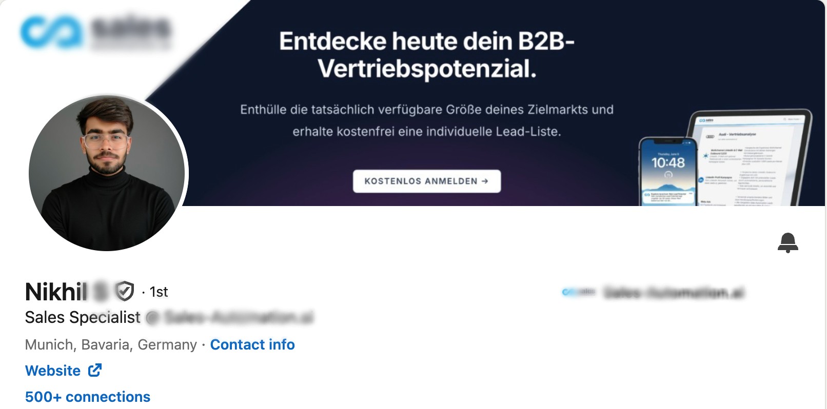 Rentlynq - Premium LinkedIn Profiles for Sales Automation